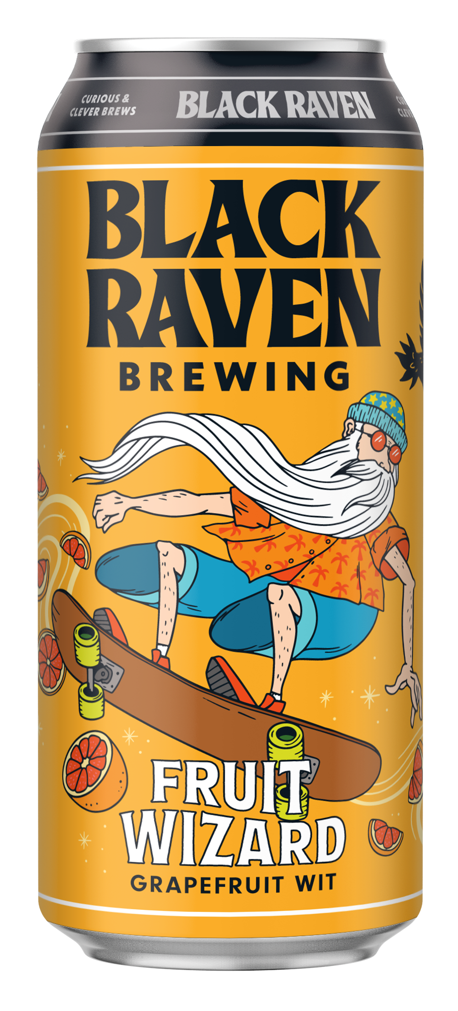 Fruit Wizard Grapefruit Wit – Black Raven Brewing Co.