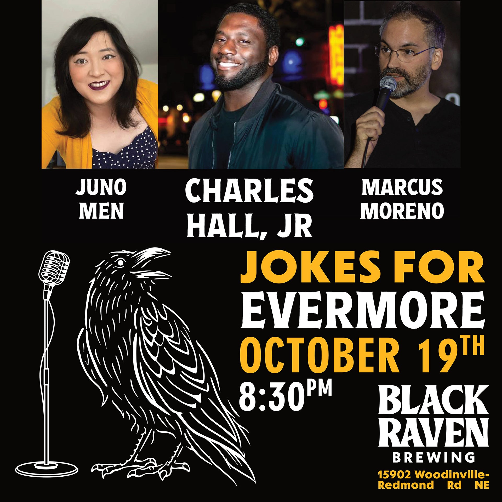 ALL BLACK RAVEN EVENTS – Black Raven Brewing Co.