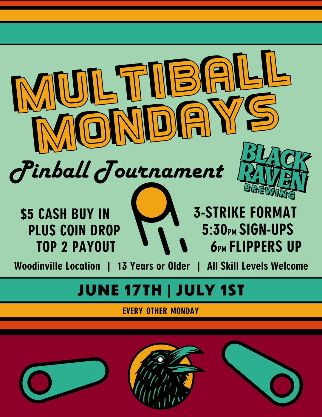 ALL BLACK RAVEN EVENTS – Black Raven Brewing Co.